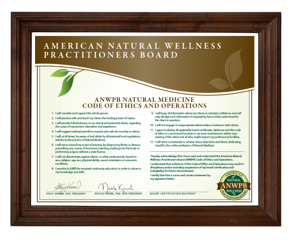 ANWPB Naturopathy & Natural Medicine | Exam Board Certification for ...